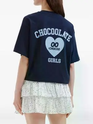 CHOCOOLATE Heart-detail T-shirt