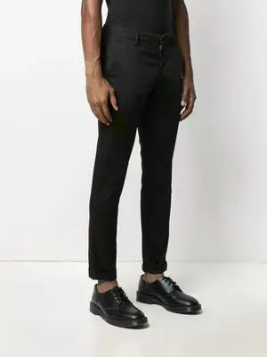 DONDUP Straight-leg Chinos - Black