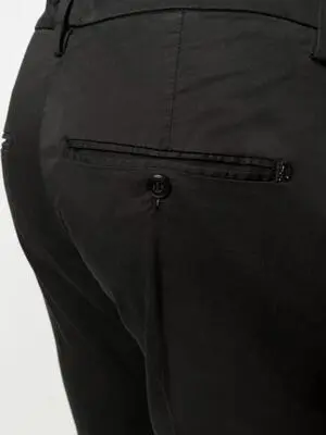 DONDUP Straight-leg Chinos - Black