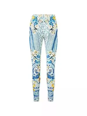 Camilla Floral-print Leggings