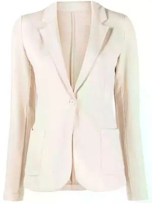 Majestic Filatures Fitted Single-breasted Blazer - Neutrals