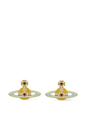VIVIENNE WESTWOOD Small Neo Bas Relief Earrings - Gold