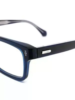 Cartier C Décor Rectangle-frame Glasses
