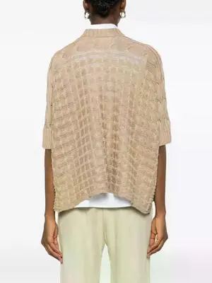 Max Mara Miresia Knitted Zip Cardigan