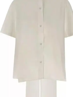 THE GARMENT Mandarin Collar Bands Shirt