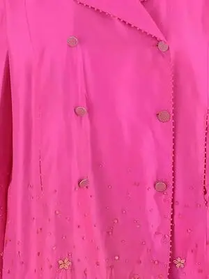 Pero Double-breasted Silk Jacket