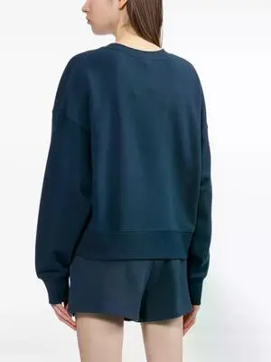 AAPE BY *A BATHING APE Apee™ A Bathing Ape® Logo Embroidered Sweatshirt - Blue