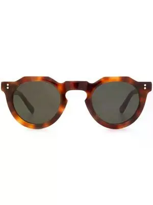 LESCA Pica Sunglasses - Brown