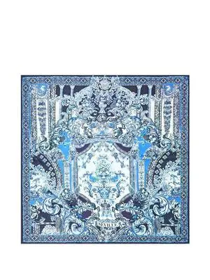 Camilla Printed Twill Square Scarf