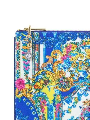 Camilla Floral-print Clutch