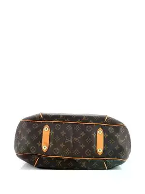 LOUIS VUITTON Galliera Handbag Monogram Canvas Pm Hobo - Brown