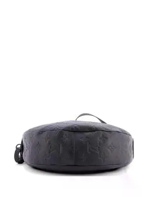 LOUIS VUITTON Hamac Handbag Monogram Shadow Leather Pm - Black