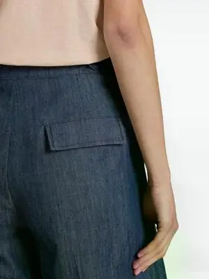 SLOWEAR Wide-leg Bermuda Shorts