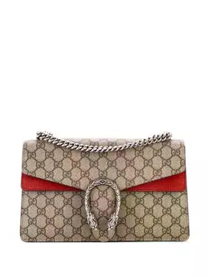 Gucci Dionysus Bag Gg Coated Canvas Small Shoulder Bag - Brown