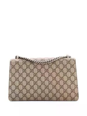 Gucci Dionysus Bag Gg Coated Canvas Small Shoulder Bag - Brown