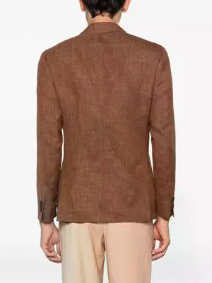LARDINI Double-breasted Wool Jacket