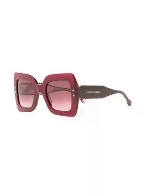 Carolina Herrera Oversized Square-frame Sunglasses
