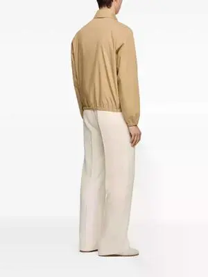 Sandro Cotton Zip-up Jacket - Neutrals
