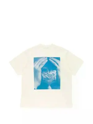 POP TRADING COMPANY Graphic-print T-shirt - Neutrals