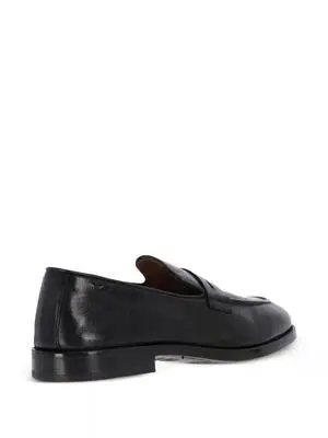 ALEXANDER HOTTO Leather Slip-on Loafers