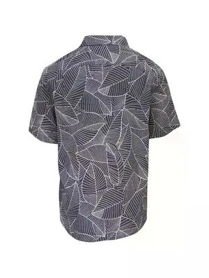 Faherty Brand Leaf-print Short-sleeved Shirt