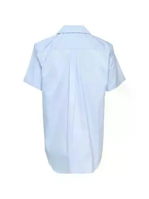 Comme Des Garçons Bow-detail Cotton Shirt