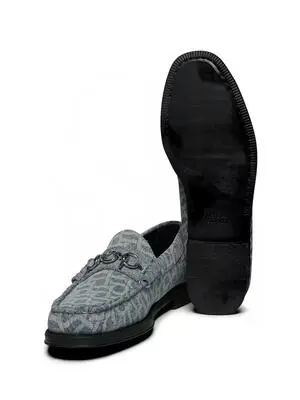 G.H.BASS Horsebit Denim Loafers