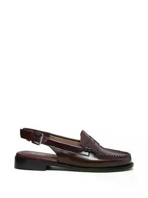 G.H.BASS Weejuns Penny Slingback Loafers
