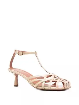 CASTAGNA Buckle-strap Heeled Sandals