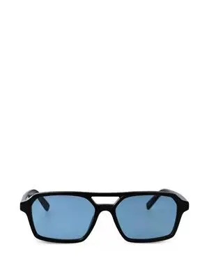 MAISON MARGIELA Lunettes 7 Square-frame Sunglasses - Black