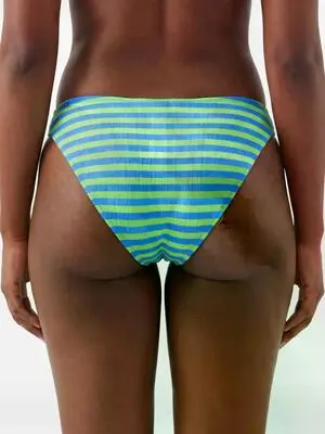 Polo Ralph Lauren Striped Bikini Bottoms - Blue