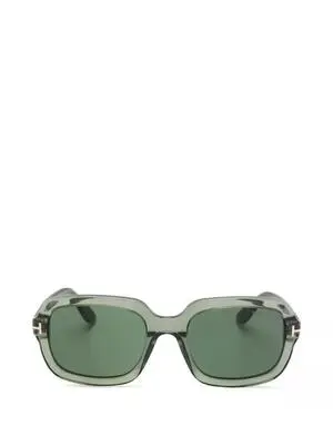 TOM FORD Square-frame Sunglasses - Green