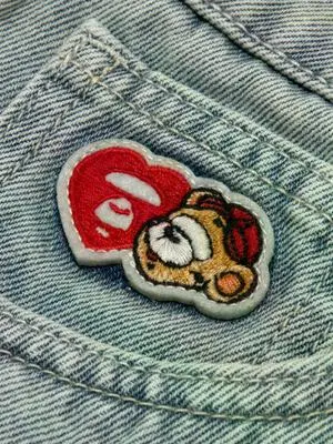 AAPE BY *A BATHING APE Logo-patch Shorts