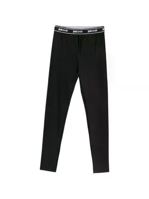Just Cavalli Logo-waistband Leggings
