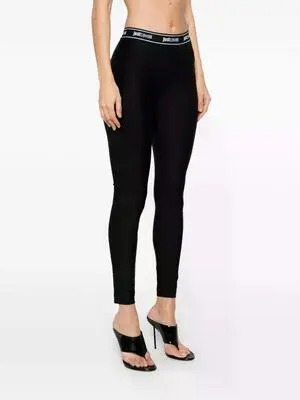 Just Cavalli Logo-waistband Leggings
