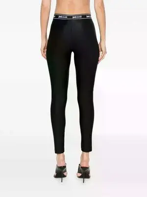 Just Cavalli Logo-waistband Leggings
