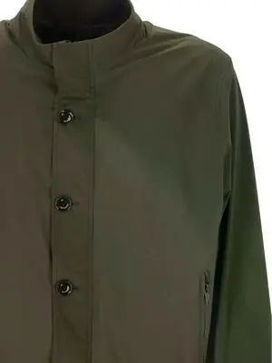 ON THE BUND Button-front Bomber Jacket