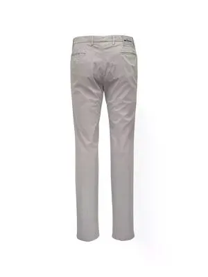 Kiton Poplin Trousers - Grey