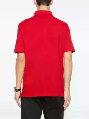 Isaia Embroidered-detail Polo Shirt