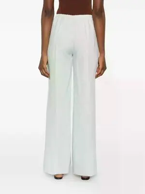 FORTE_FORTE Elasticated-waist Trousers - Blue