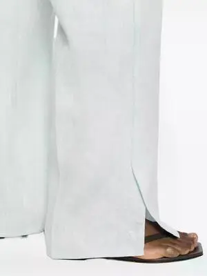 FORTE_FORTE Elasticated-waist Trousers - Blue