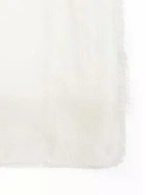 Faliero Sarti Frayed Scarf - White