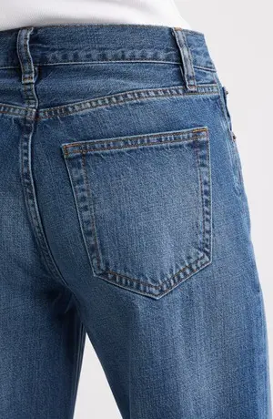 FRAME The Off Duty Stroll Wide Leg Jeans - Garda