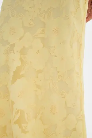 MALINA Sorelle Lace Slip Maxi Dress