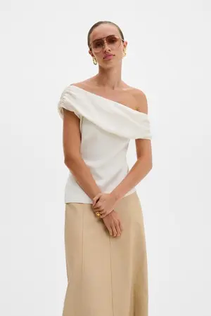 MALINA Seleah Draped Top