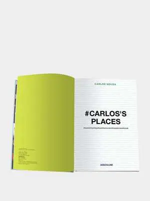 Assouline Carlos's Places Book - Blue