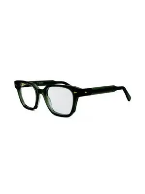 AHLEM Saint Georges Square Frame Glasses - Green