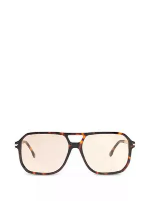 Victoria Beckham Geometric Frame Sunglasses - Brown