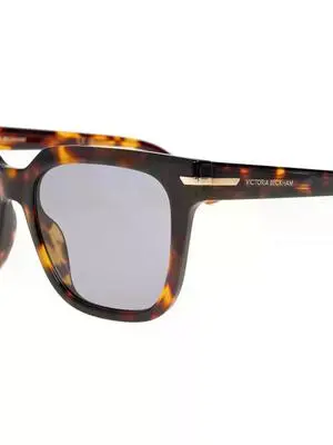 Victoria Beckham Square-frame Sunglasses - Brown