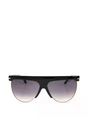 Victoria Beckham Browline Frame Sunglasses - Black